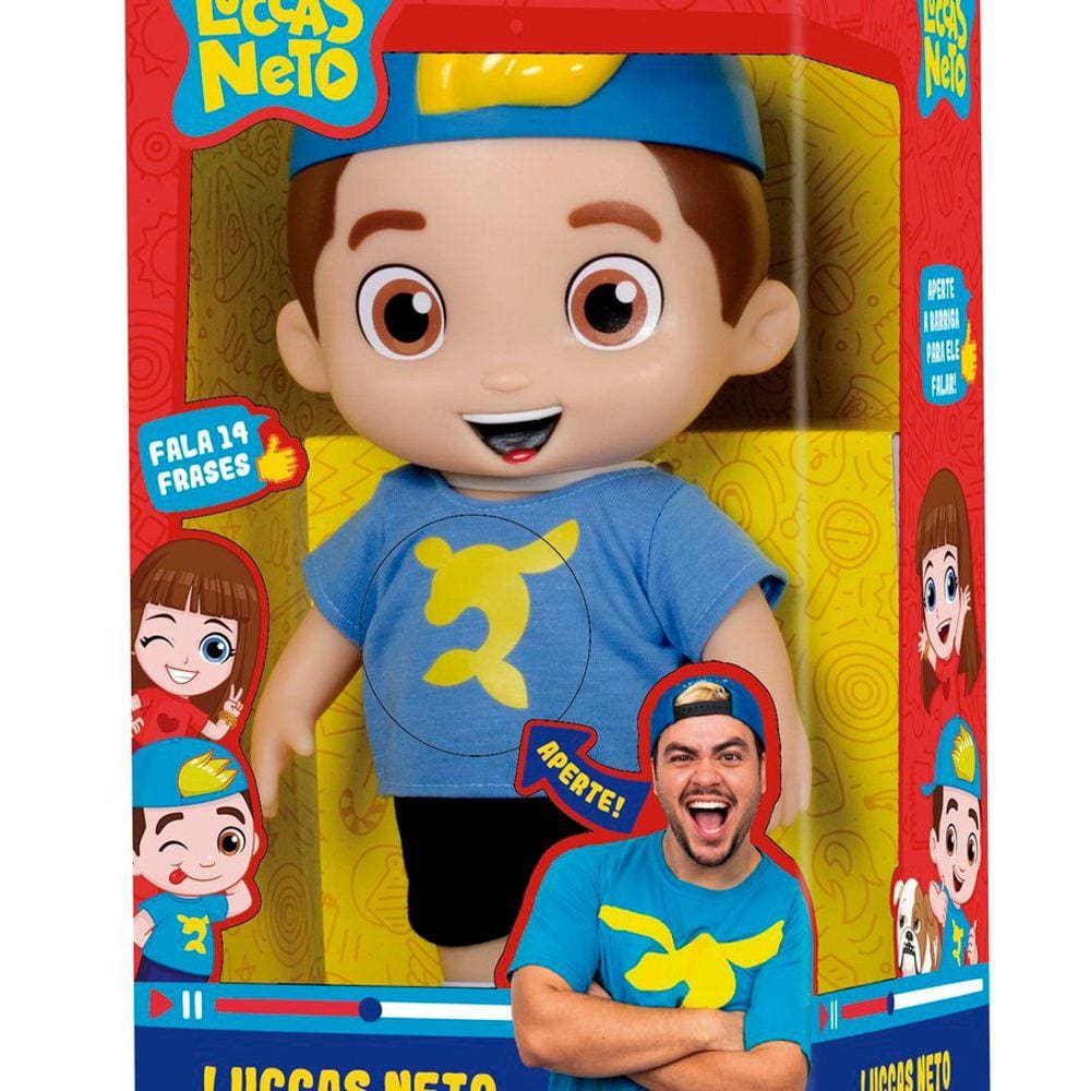 Boneca e boneco do lucas neto | Casas Bahia