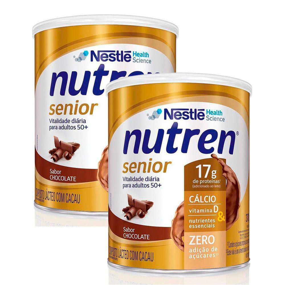 Kit 2 Nutren Senior Suplemento Alimentar 370g | Casas Bahia