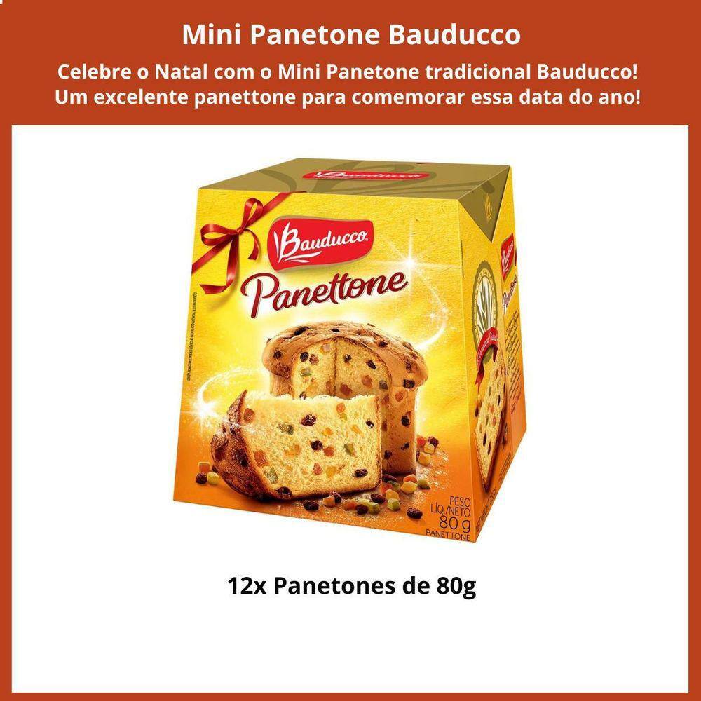 Mini Panetone Da Bauducco Chocolate Casas Bahia