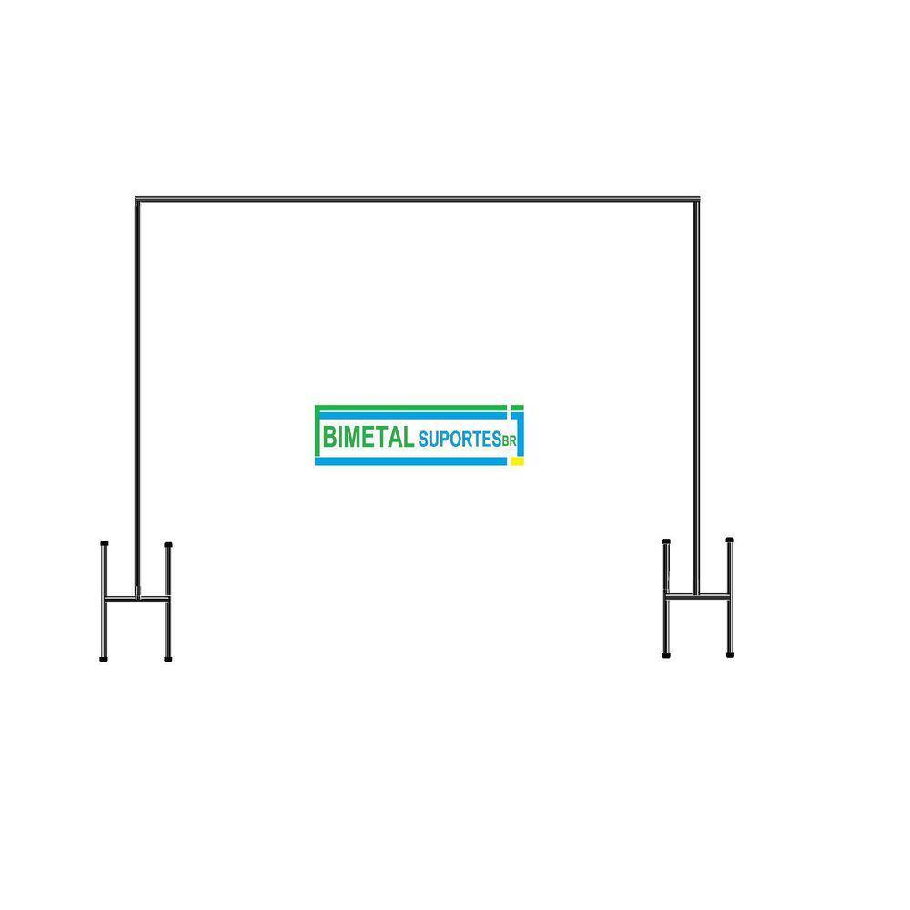 Suporte painel banner | Casas Bahia