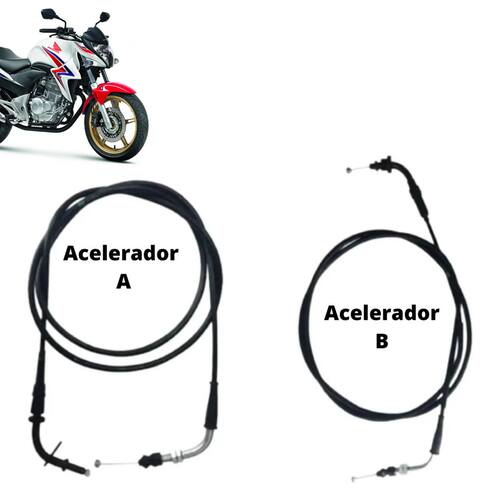 Kit Cabo Acelerador A B Honda Cb 300r Casas Bahia