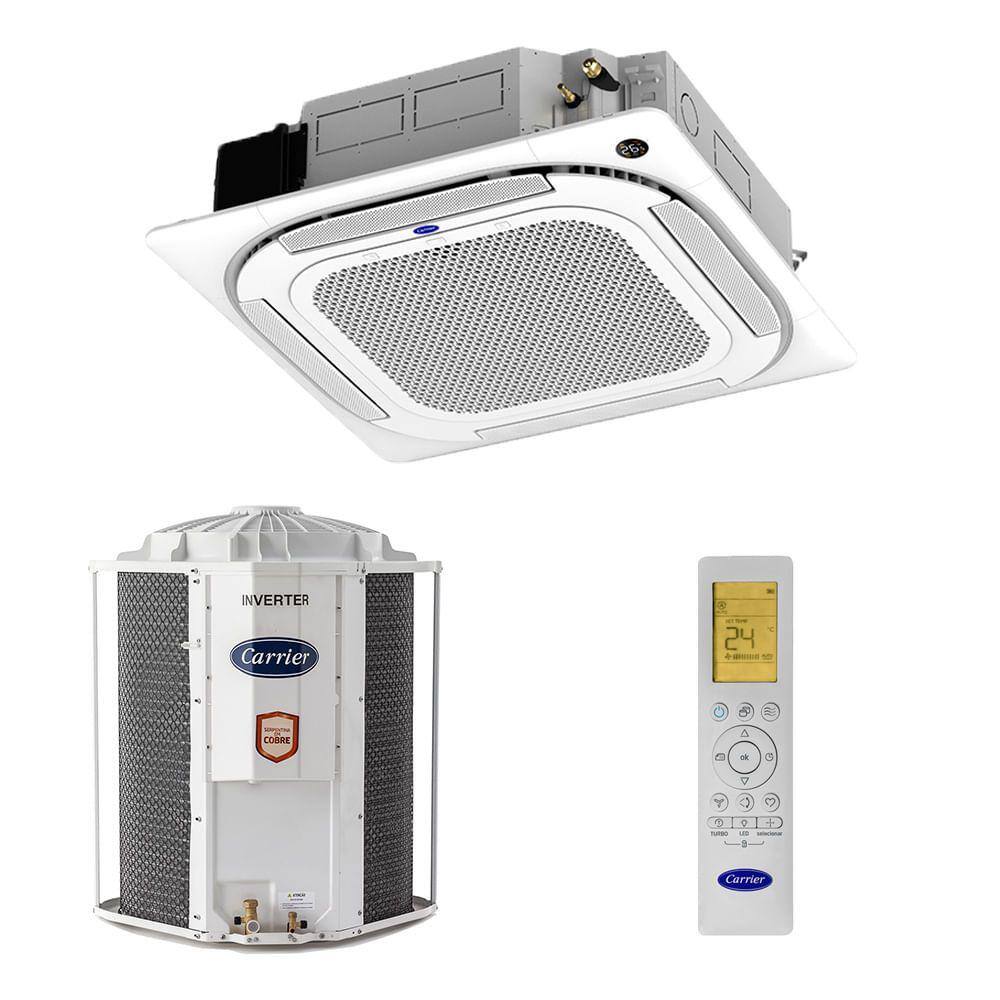 Ar condicionado split cassete 36000 4 vias | Casas Bahia