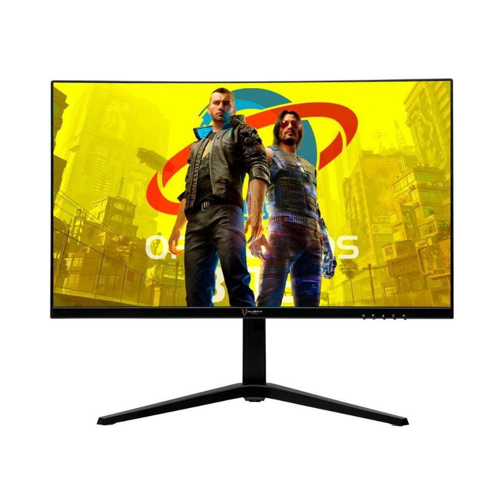 Monitor gamer husky storm 27 led curvo 165 hz full hd 1ms adaptive sync hdmi displayport ajuste ...
