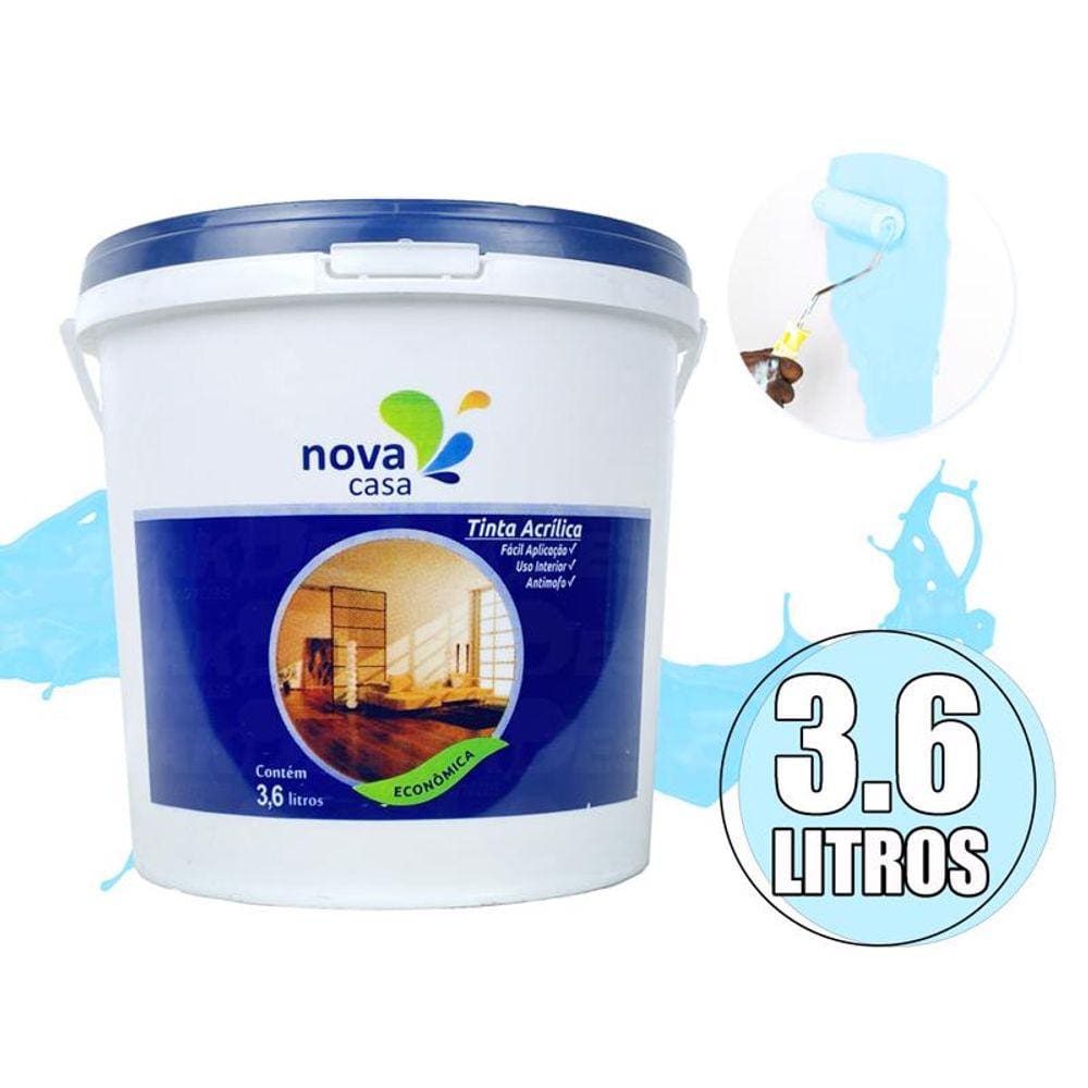 Tinta acrilica parede interna | Casas Bahia