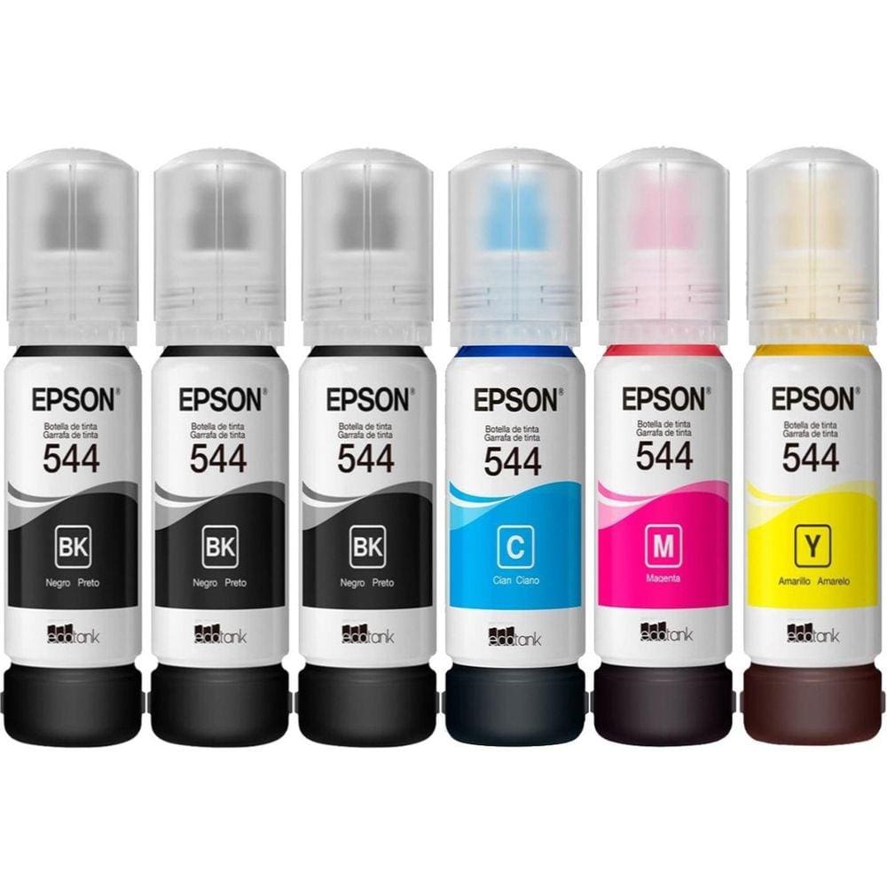 Tinta Epson 544 Ecotank 4 Cores | Casas Bahia