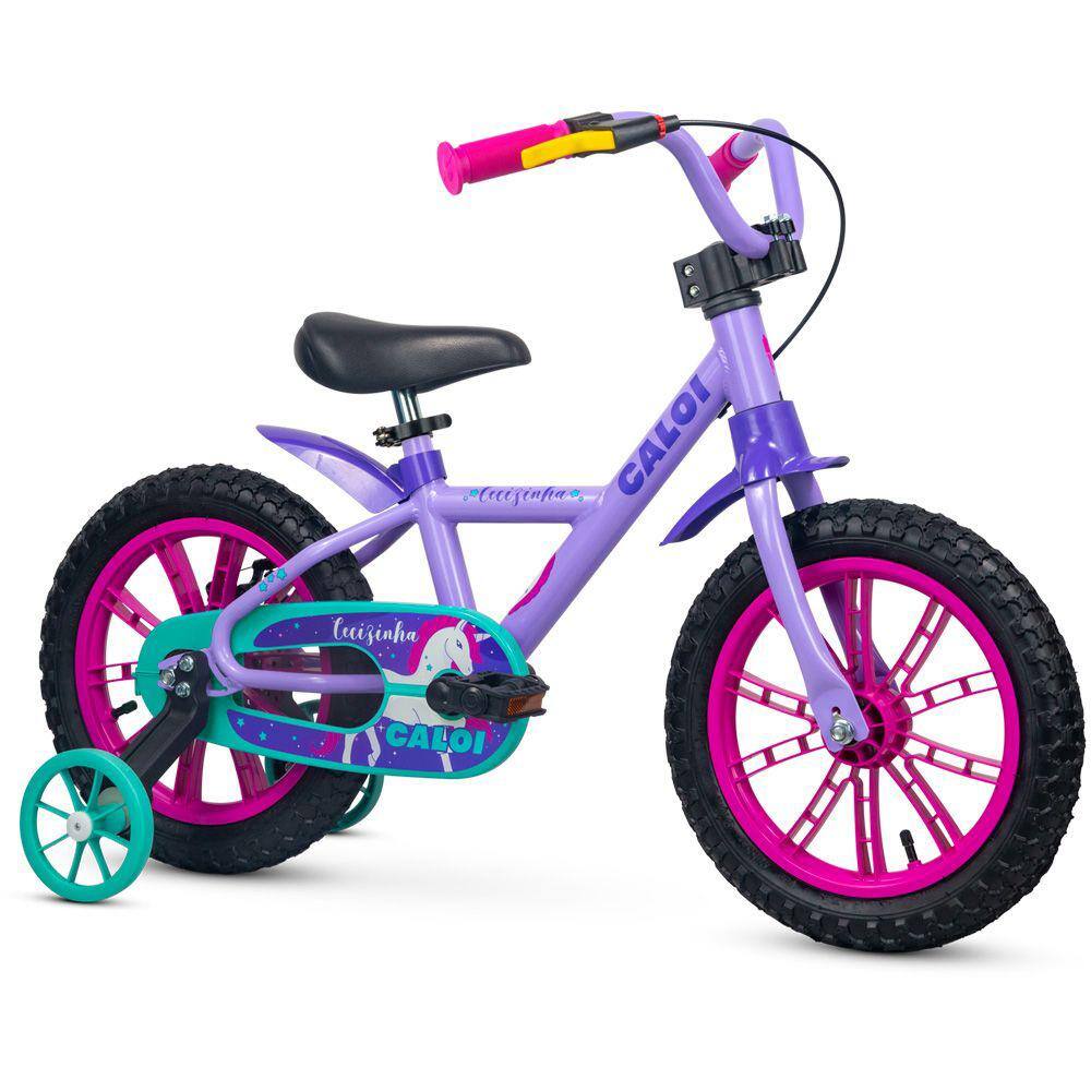 Bicicleta infantil com rodinha aro 14 | Casas Bahia