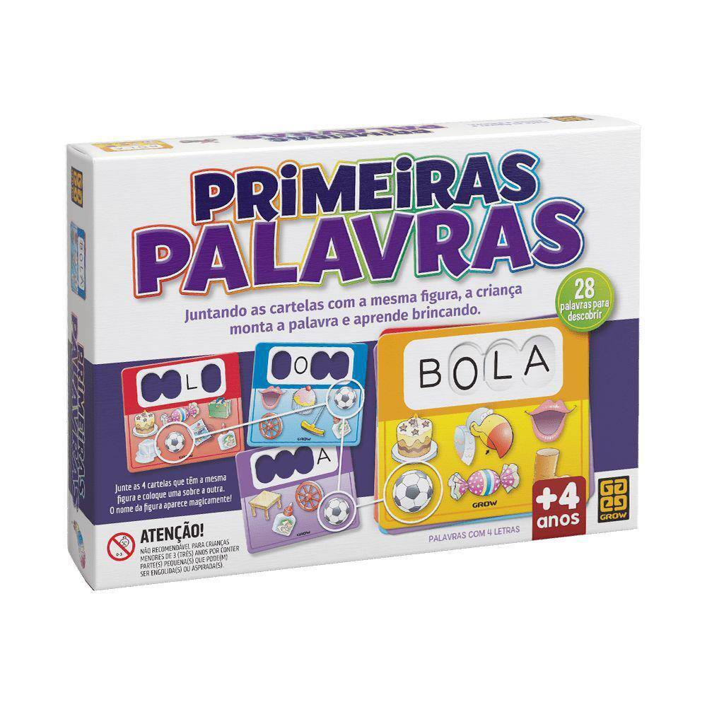 Jogo didatico primeiras palavras em ingles marca grow | Casas Bahia