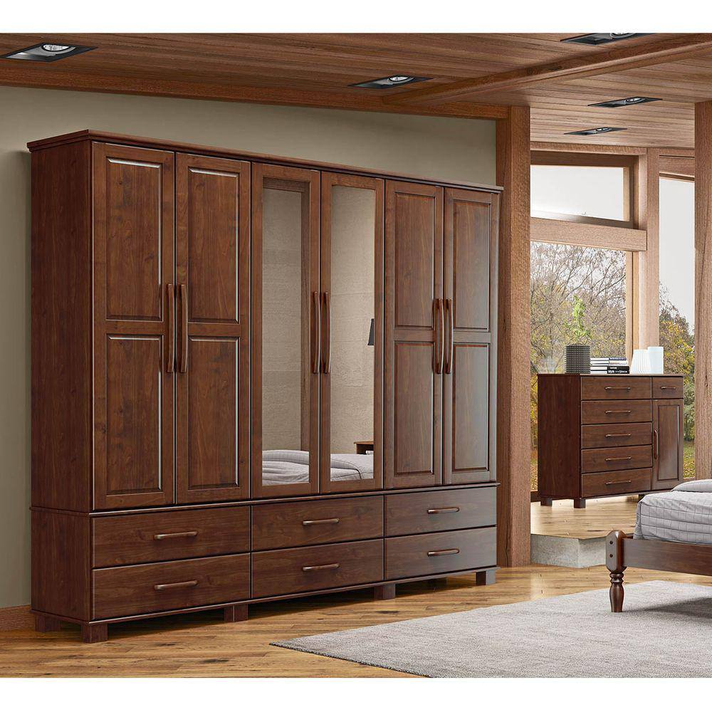 Guarda roupa casal mais comoda mais sapateira | Casas Bahia