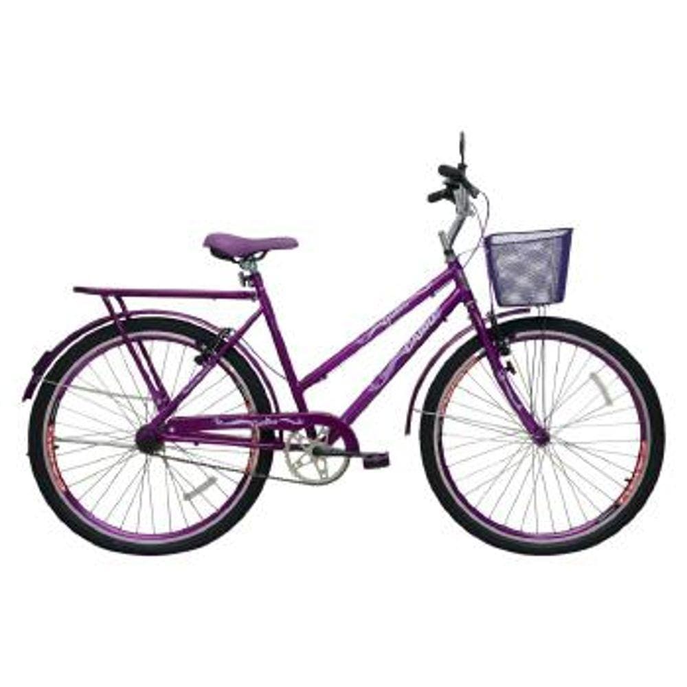Bicicleta aro 26 roxo feminina | Casas Bahia