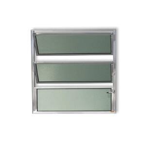 Janela basculante aluminio brilhante basculante | Casas Bahia