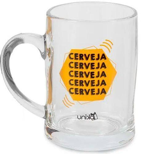 Caneca De Vidro Para Chopp Cerveja 400 Ml | Casas Bahia