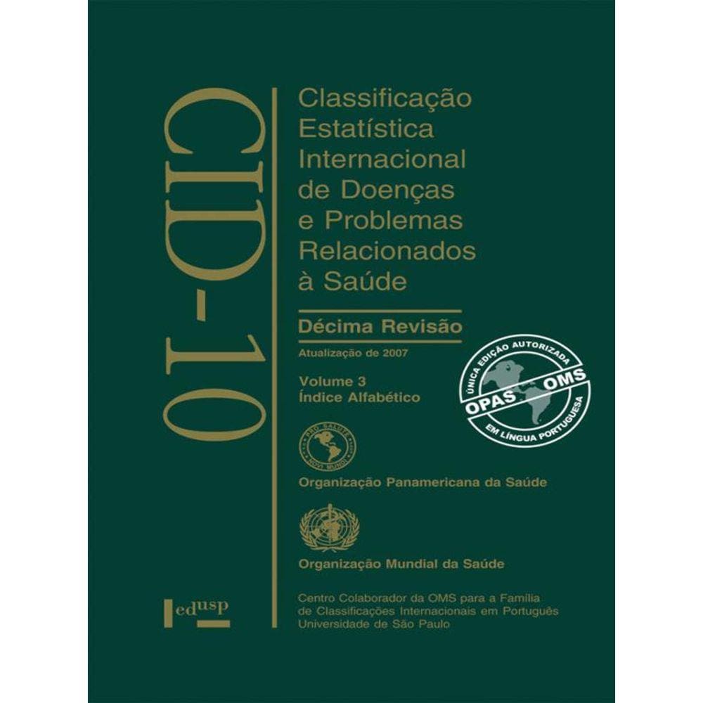 Classificacao internacional de doencas cid | Casas Bahia
