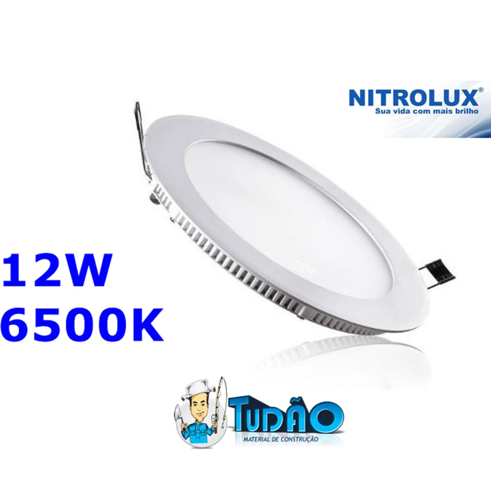 Luminaria nitrolux embutir led 25 watts | Casas Bahia