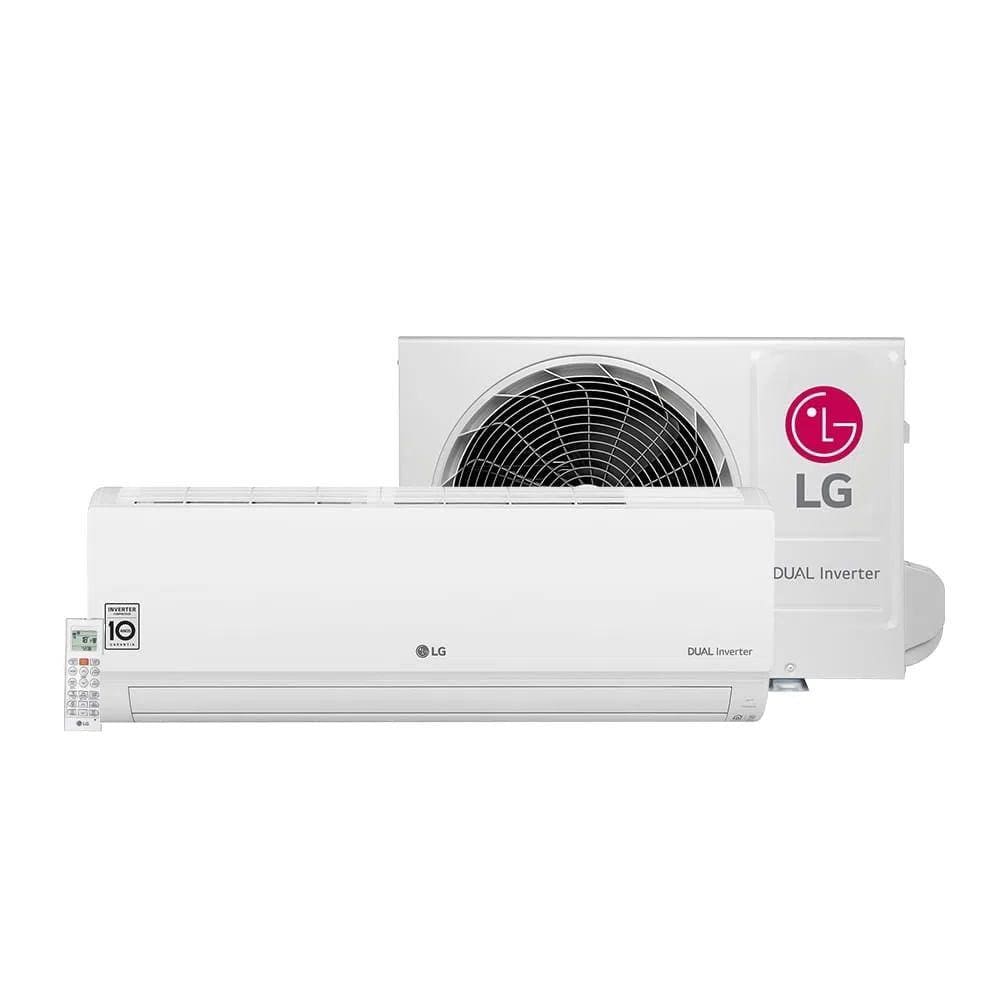 Ar condicionado split hi wall lg dual inverter compact 12 000 btus frio ...