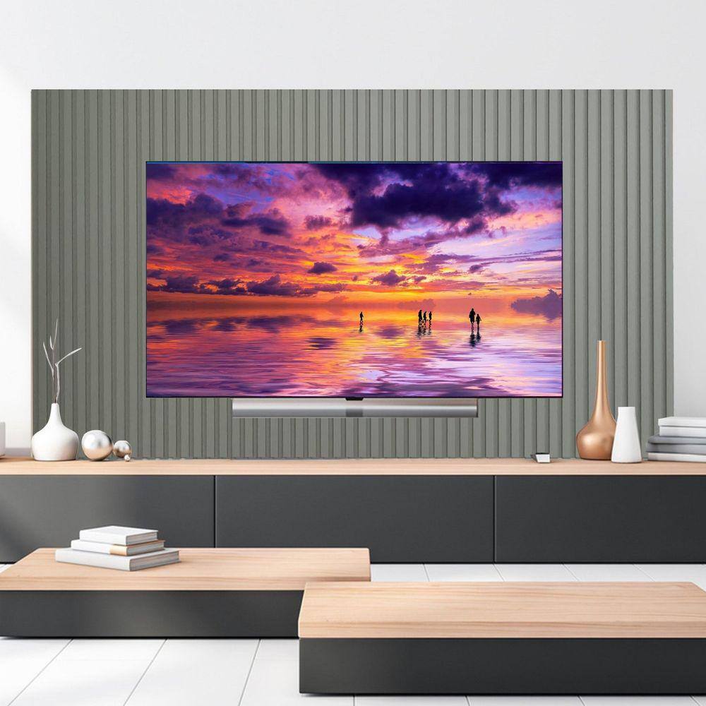 Painel ripado tv 70 polegadas | Casas Bahia