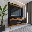 Rack ripado 2 Portas com Painel para TV 50 | Casas Bahia