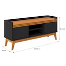 Rack ripado 2 Portas com Painel para TV 50 | Casas Bahia