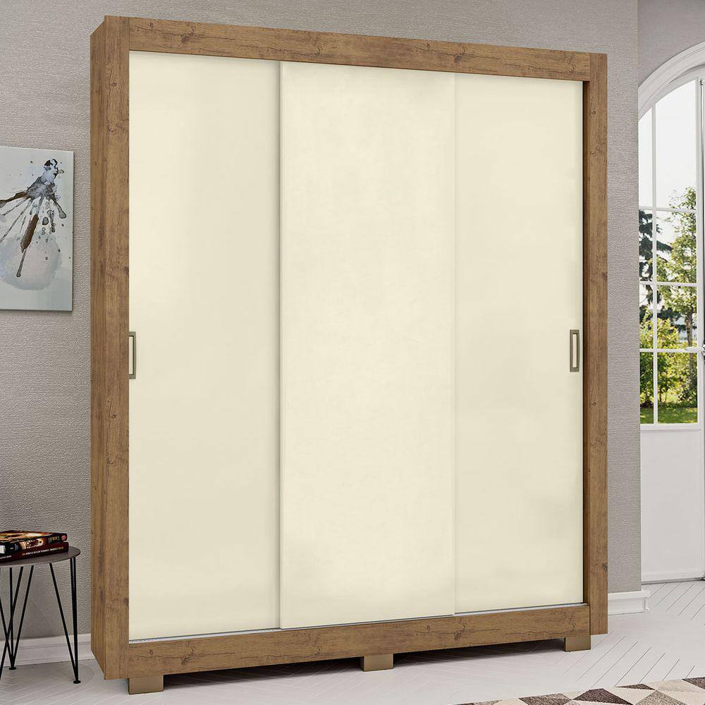 Guarda roupa com lugar tv 42 polegadas no meio | Casas Bahia