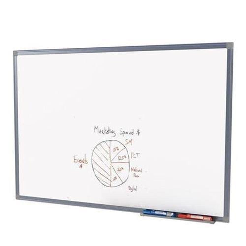 Quadro branco escolar com piloto e esponja | Casas Bahia