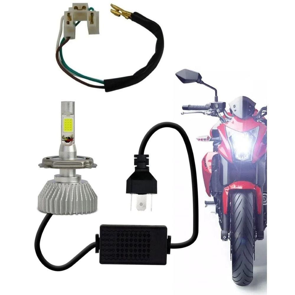 Farol led moto cb250 | Casas Bahia