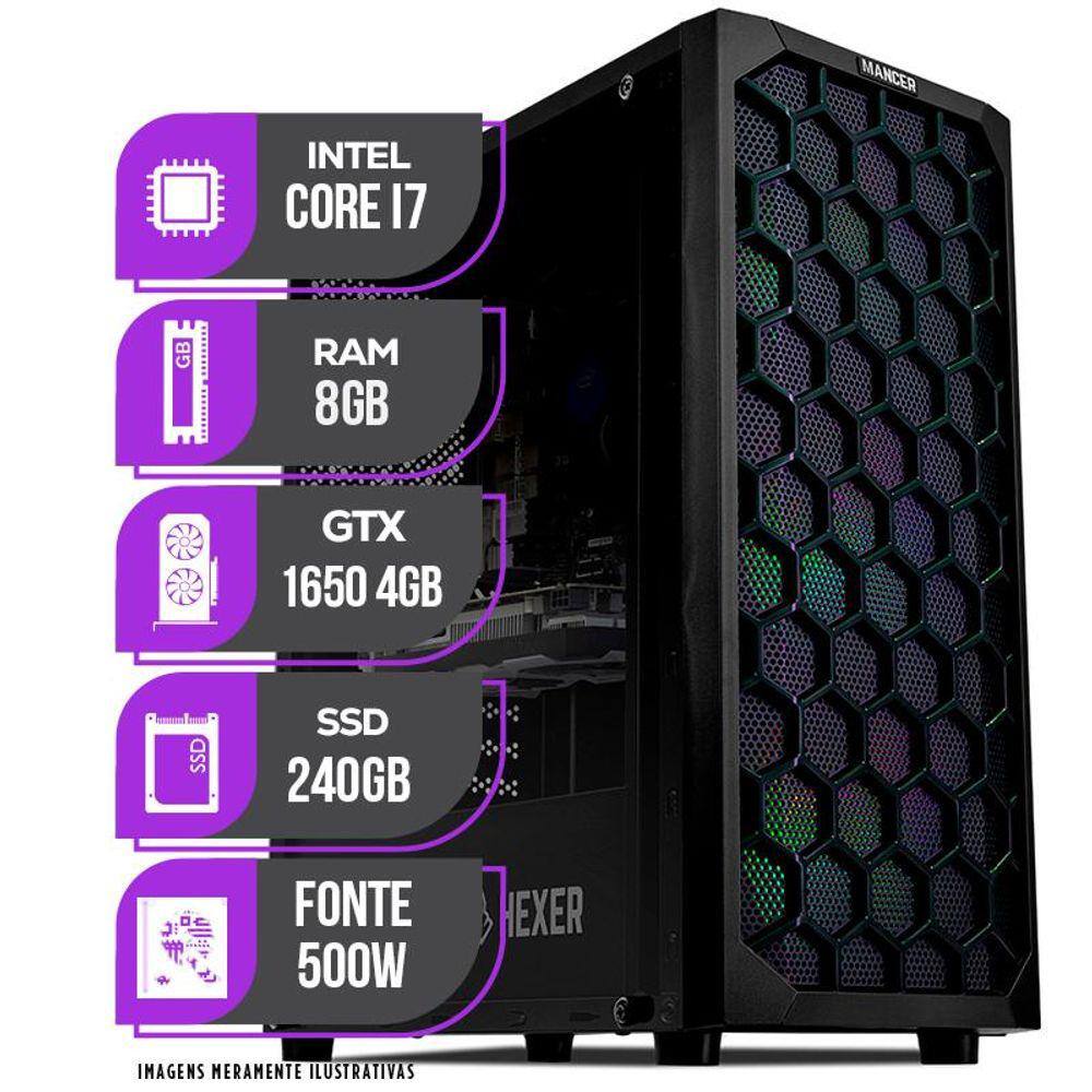 Pc gamer i7 gtx 1650 | Casas Bahia