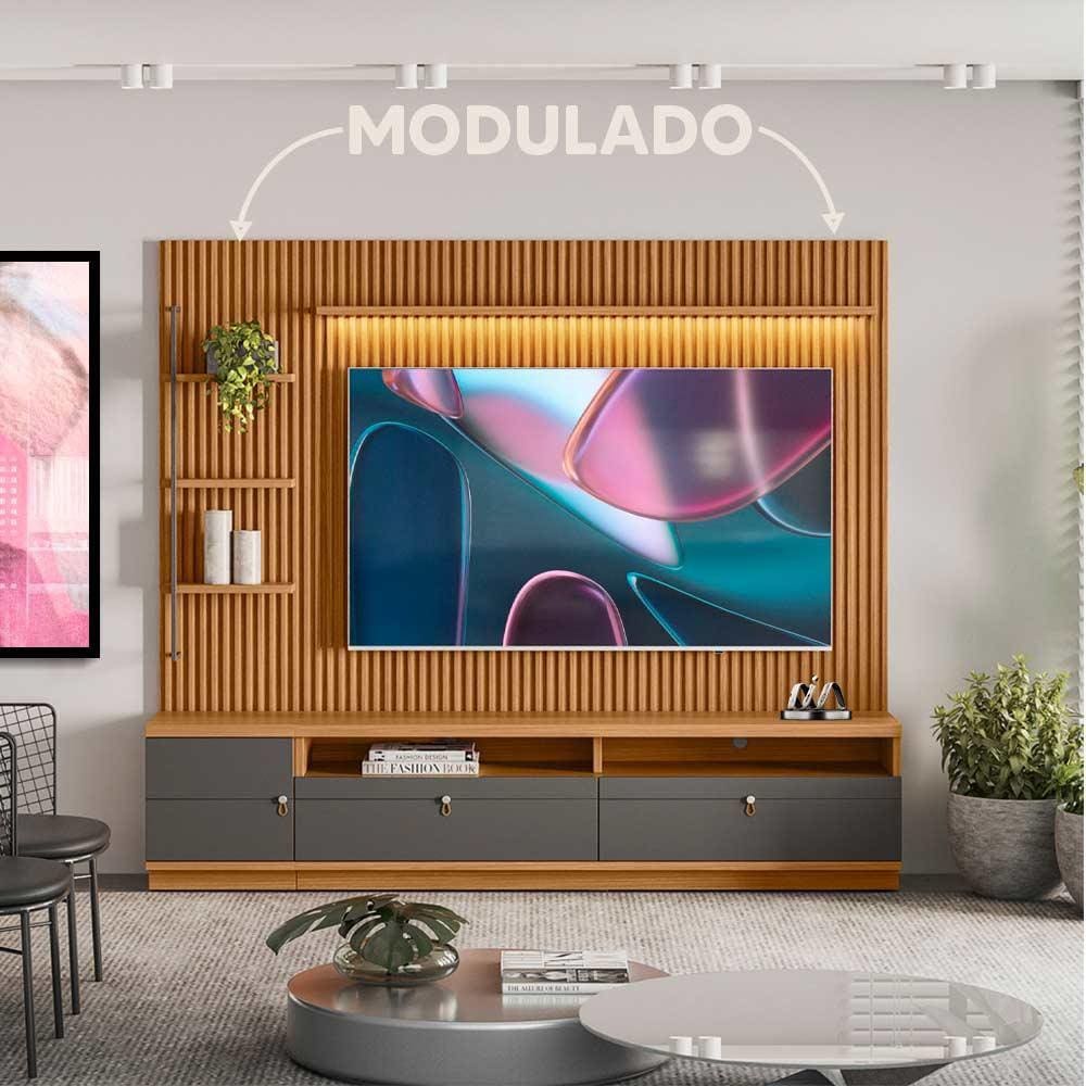 Painel ouro tv 50 polegadas | Casas Bahia