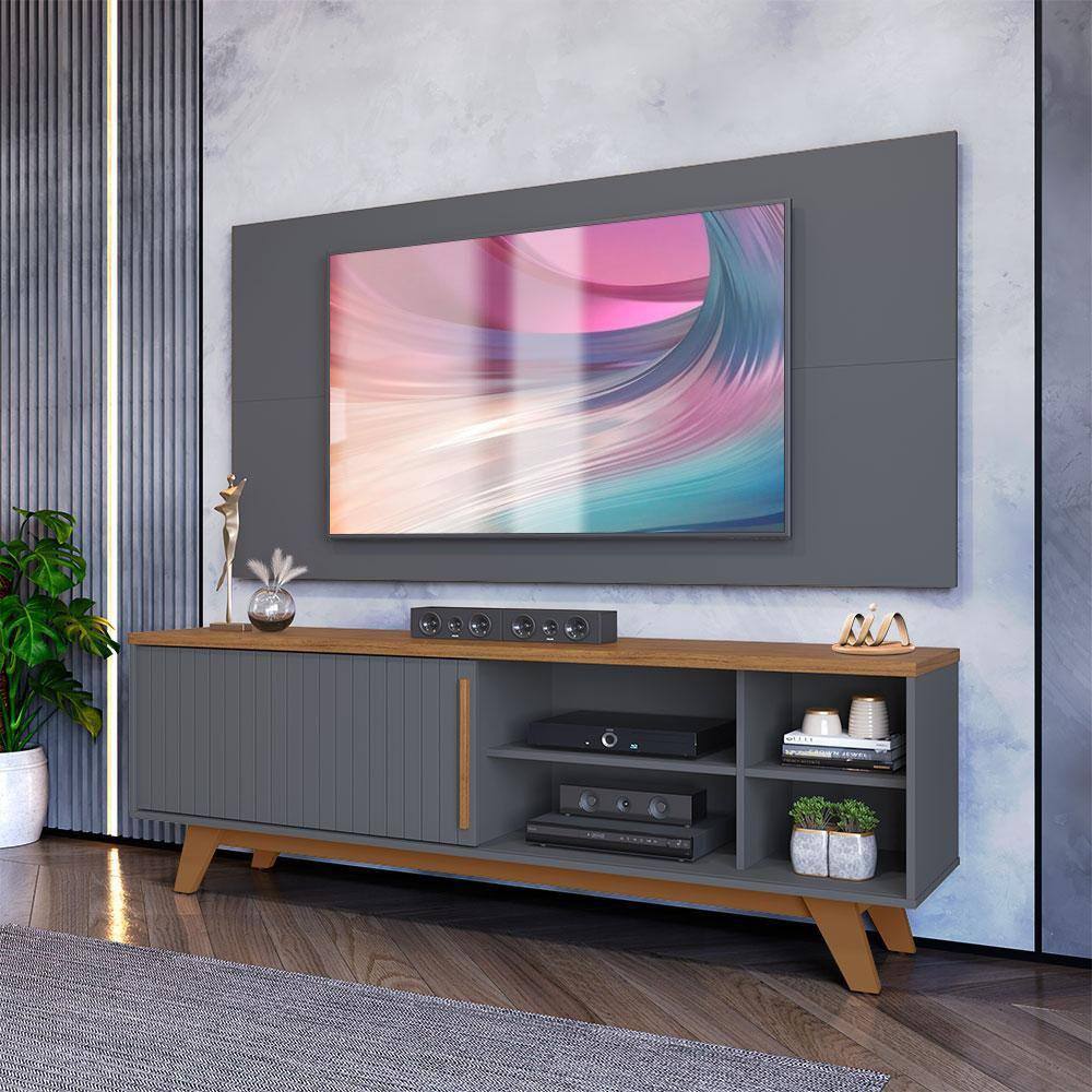 Rack para sala com painel colibri moveis | Casas Bahia