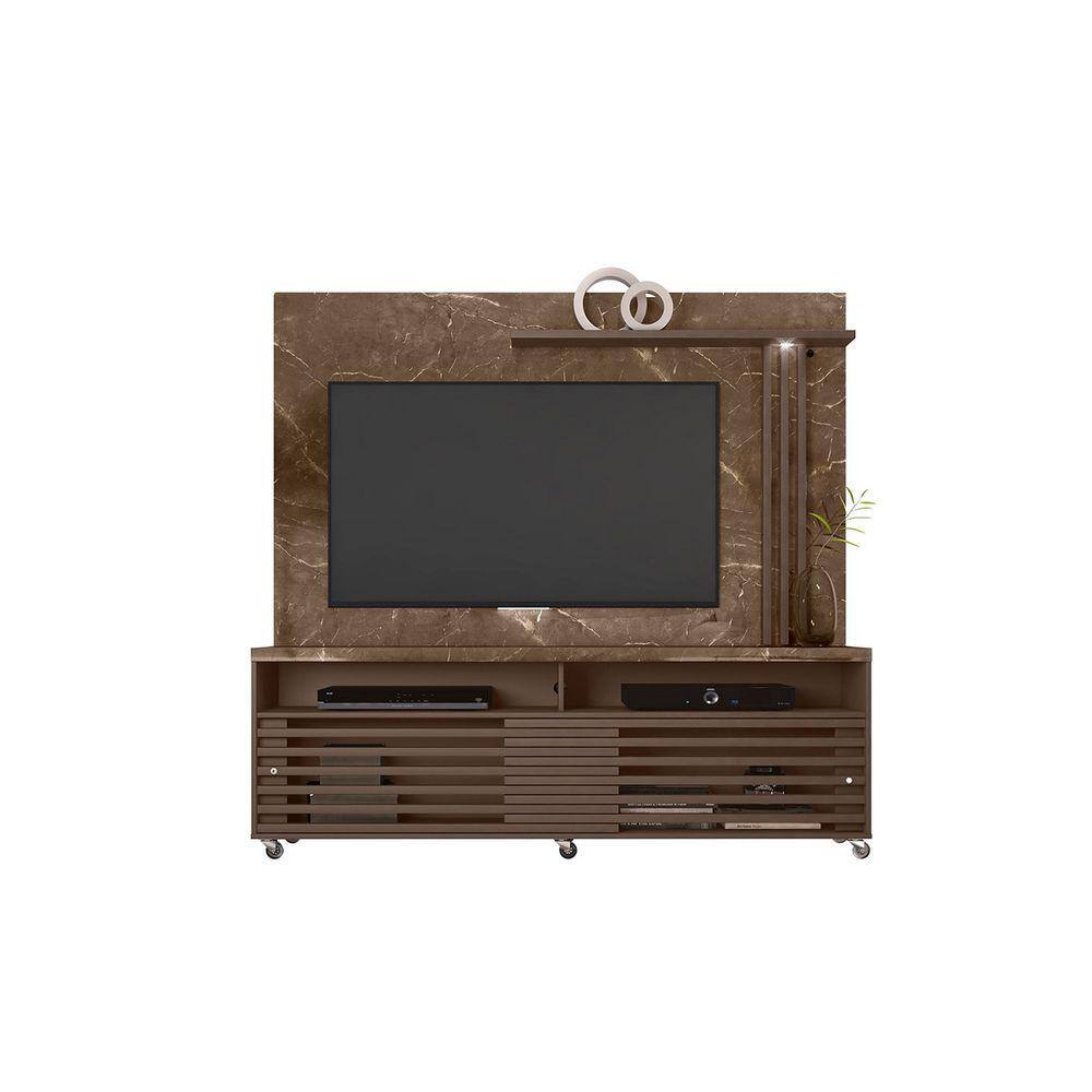 Rack estante com painel e rodizio | Casas Bahia