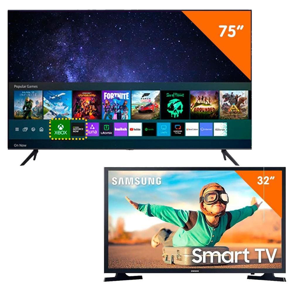 Smart tv samsung 32 polegadas 4k | Casas Bahia