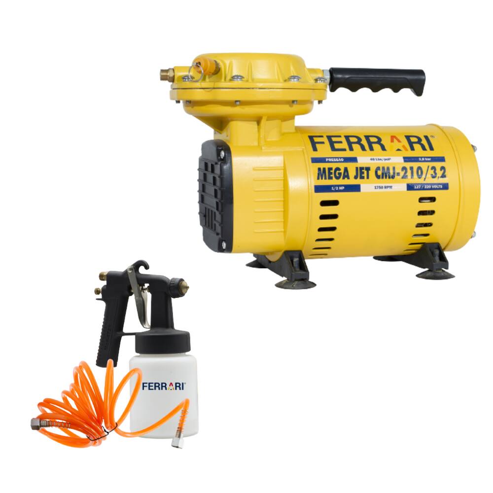 Compressor ar direto mega jet da ferrari | Casas Bahia