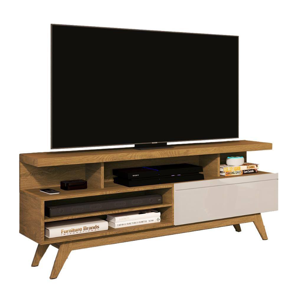 Painel rack tv pequena | Casas Bahia