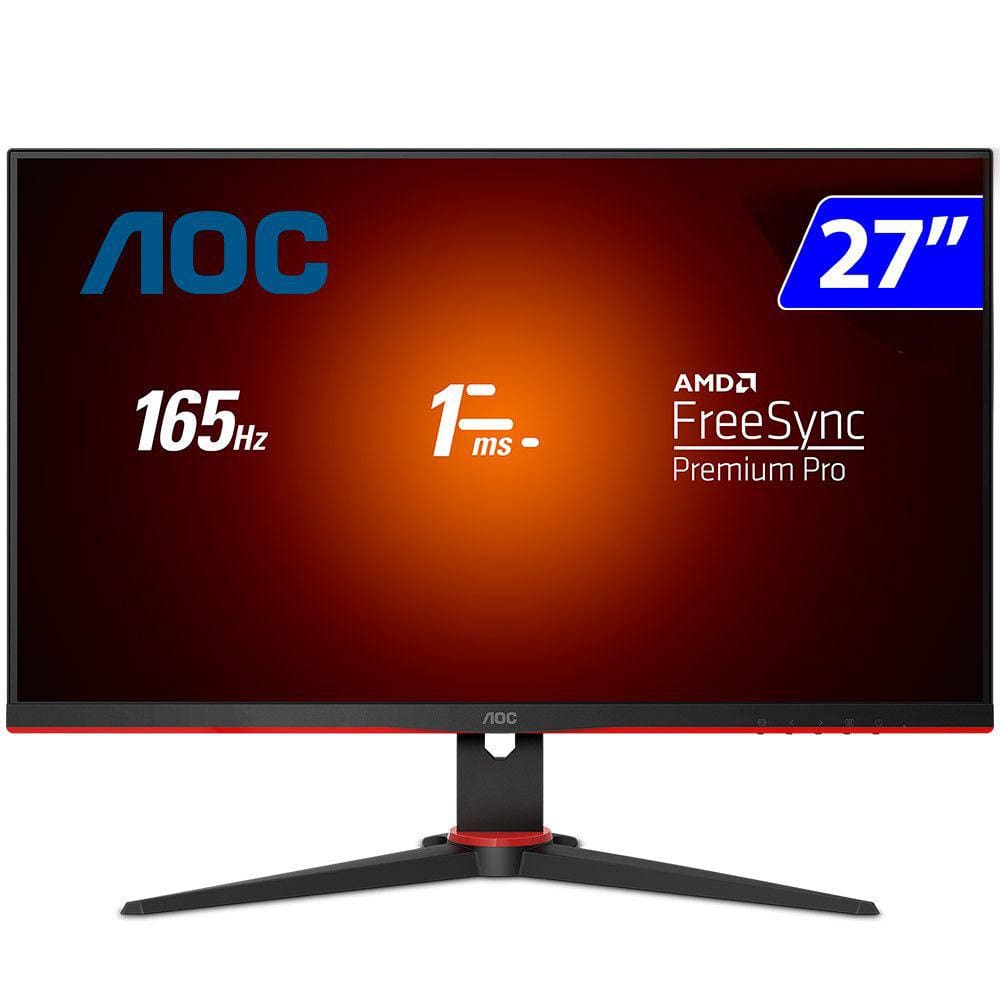 Monitor gamer 27 full hd aoc tela curva 240hz legend c27g2ze 2 hdmi 1 ...