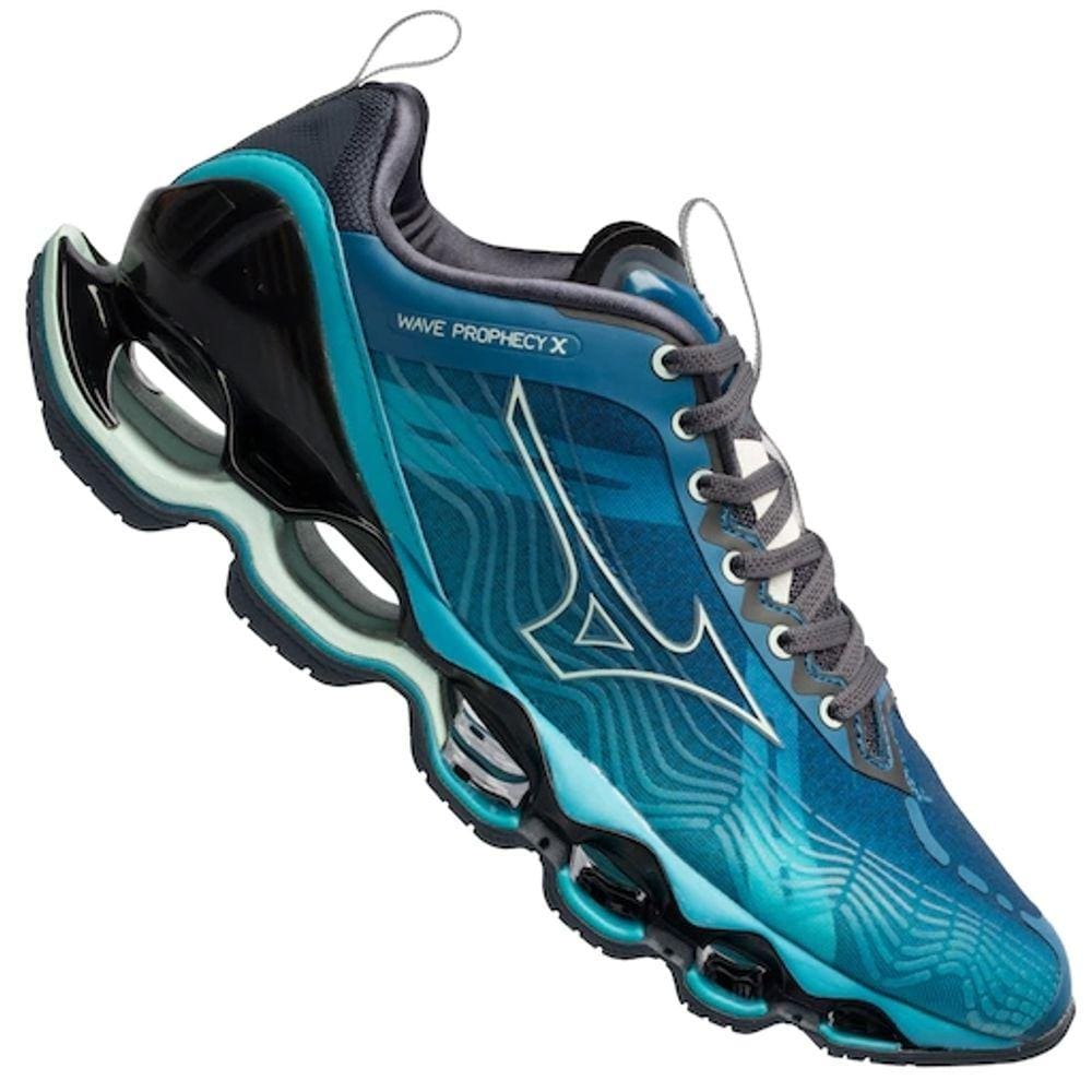 Tenis mizuno wave prophecy 8 azul claro 38 azul claro | Casas Bahia