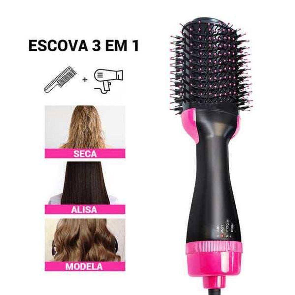 Escova Secadora Modeladora E Alisadora Mondial Es05 110v Casas Bahia