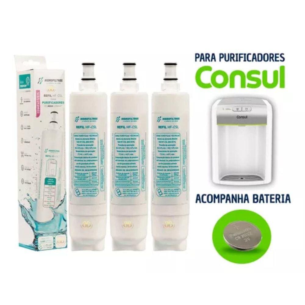 Purificador agua consul cpc31ab com refil troca facil e filtragem ...