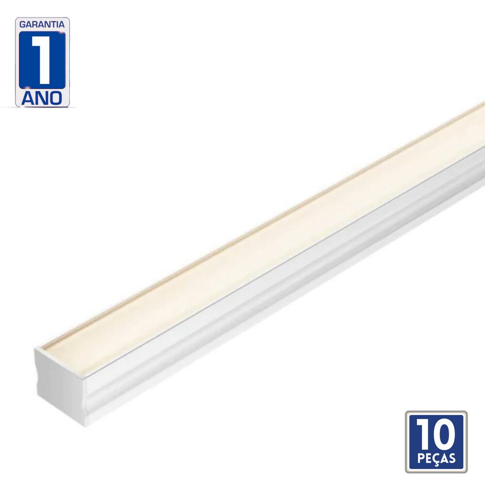 Perfil embutir led linear | Casas Bahia