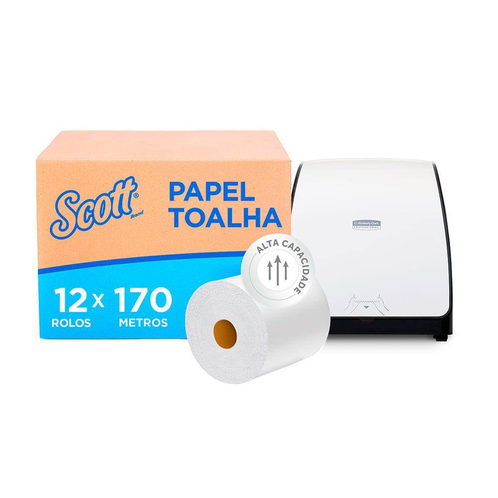 Papel toalha scott rolo | Casas Bahia