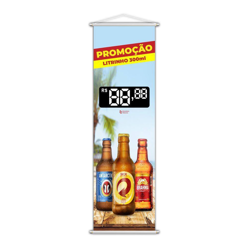 Cerveja skol litrinho 300 ml | Casas Bahia