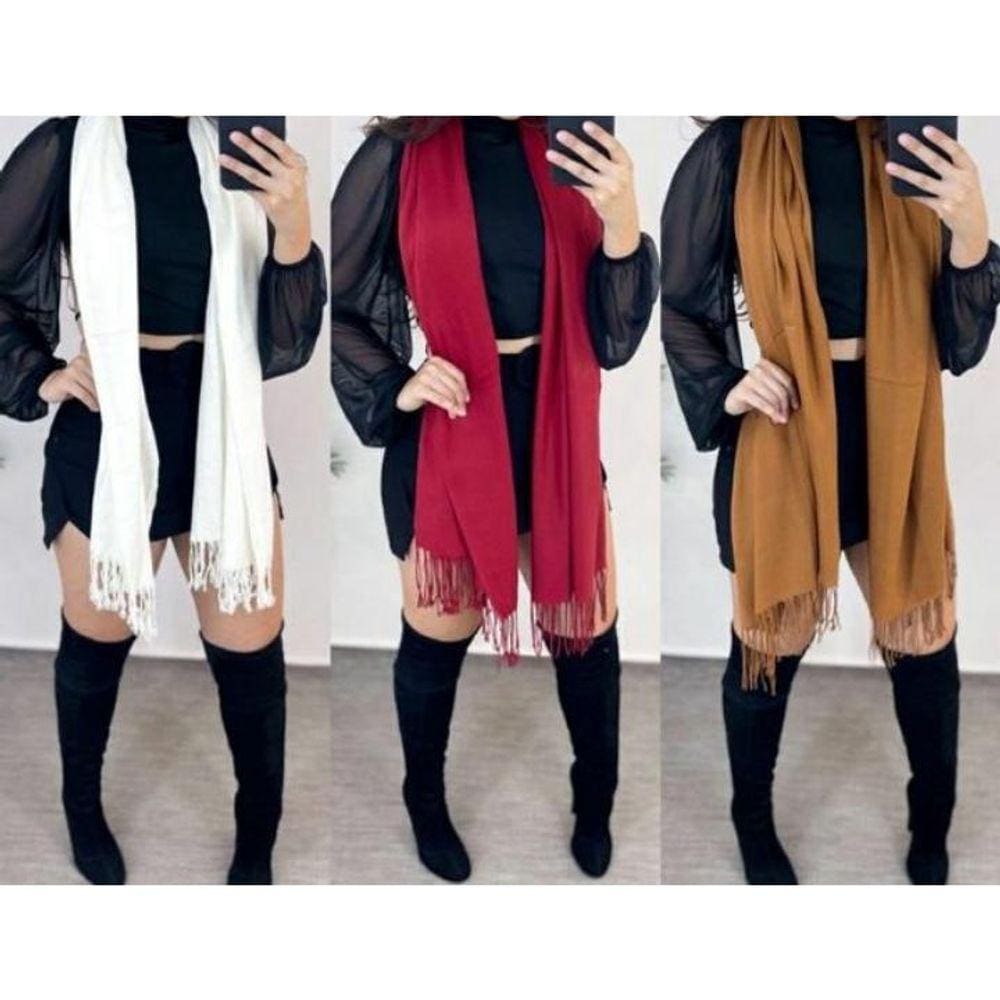 Como usar cachecol feminino | Casas Bahia