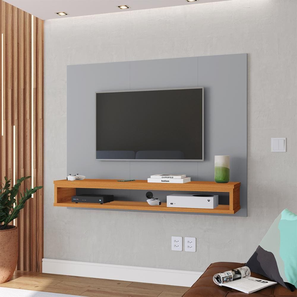 Estante com painel 43 polegadas tv | Casas Bahia