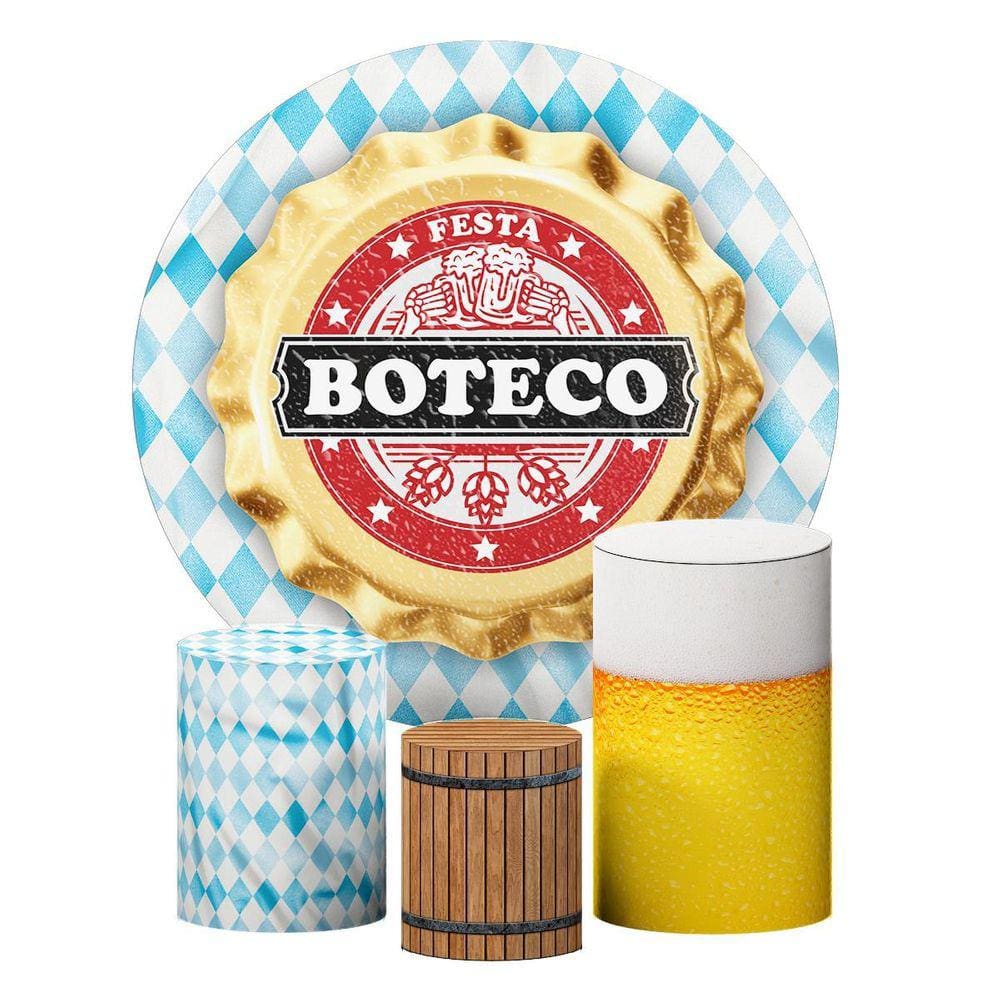 Painel redondo tema boteco | Casas Bahia