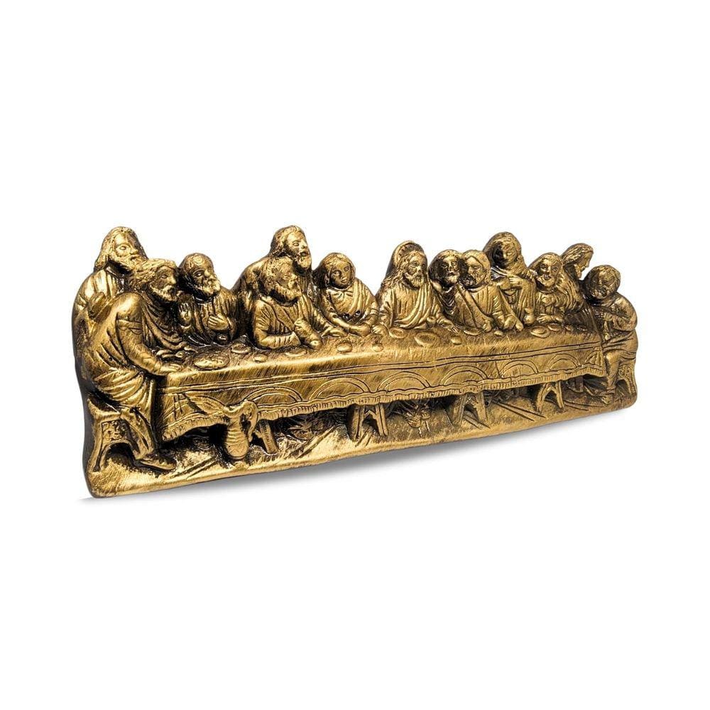 Quadro espelho santa ceia jateada | Casas Bahia