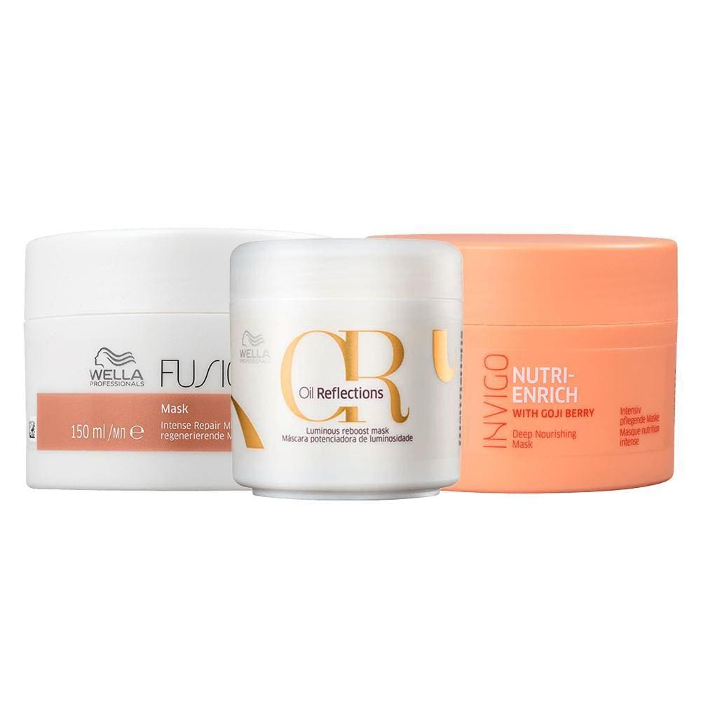 Kit wella professionals cronograma capilar fio incriveis 3 produtos ...