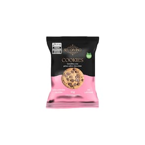 Cookies baunilha c gotas chocolate s gluten 180g natural life cookies ...