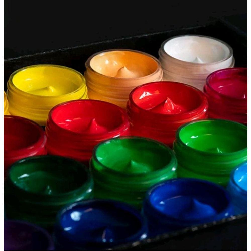 Tinta guache preto 500ml | Casas Bahia