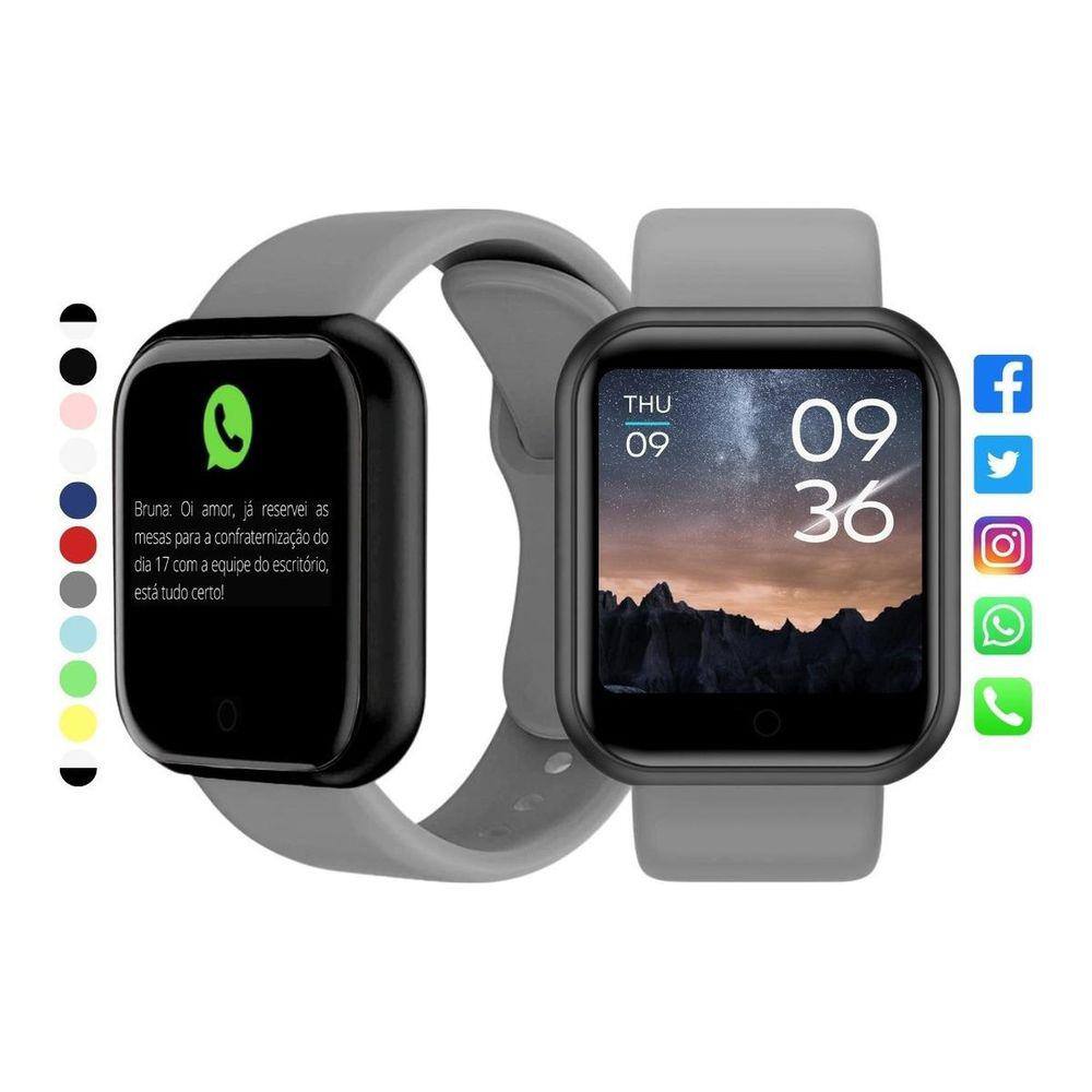 Relogio smart watch android c sensor frequencia cardiaca | Casas Bahia