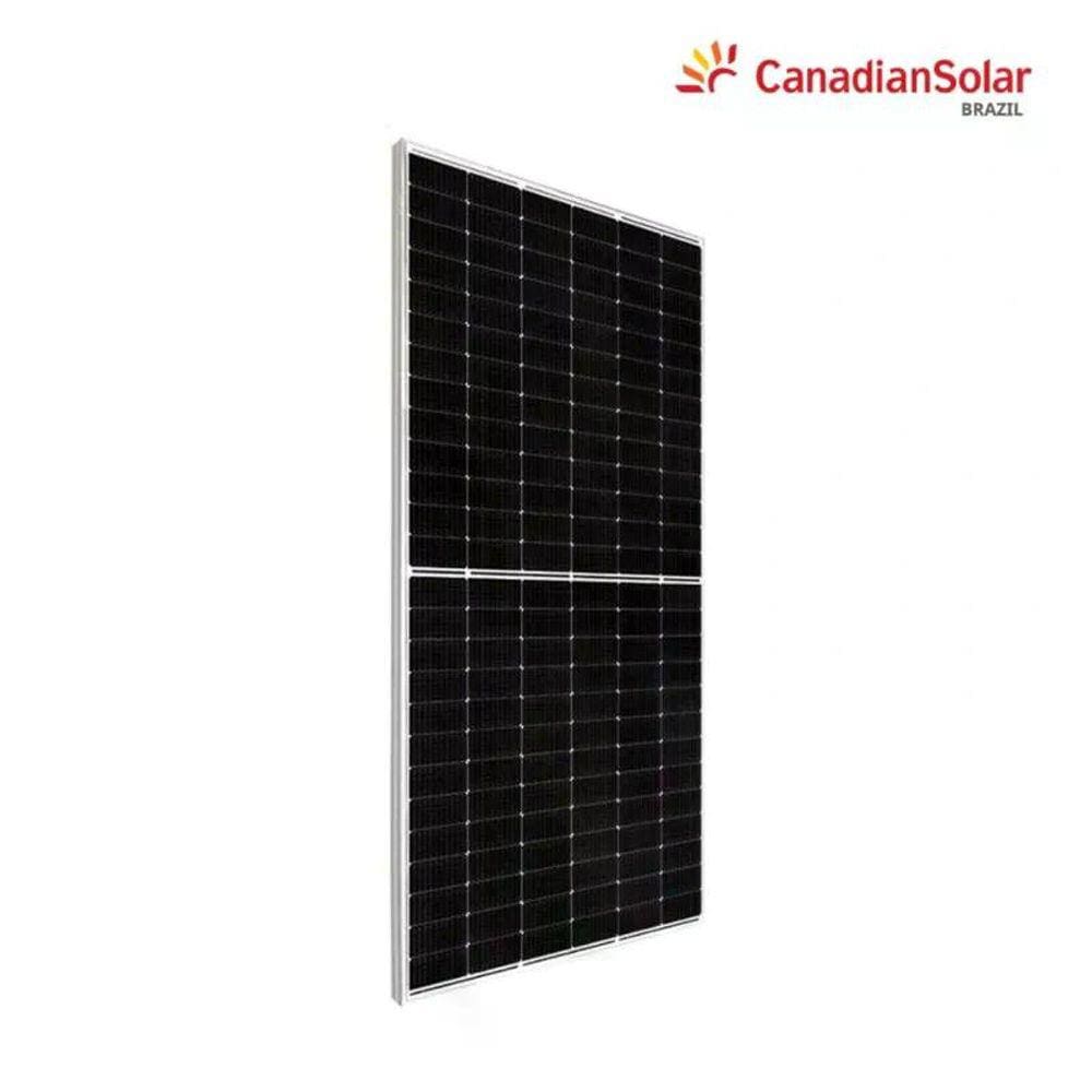 Painel solar 450w canadian | Casas Bahia