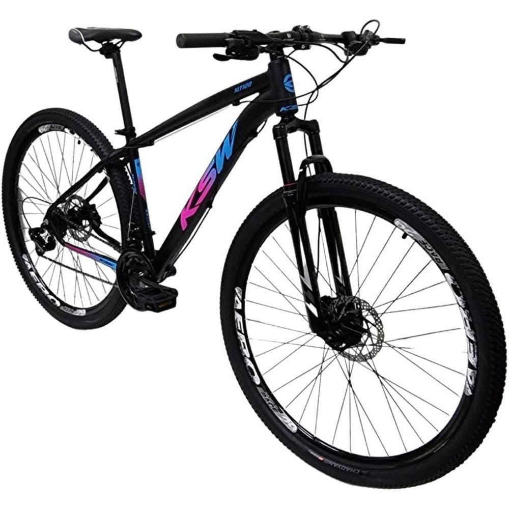 Bicicleta aro 29 freio hidraulico shimano cubo k7 | Casas Bahia