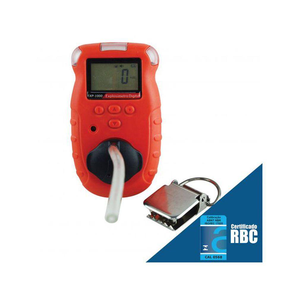 Explosimetro medidor 4 gases certificado rastreavel rbc informacoes ...