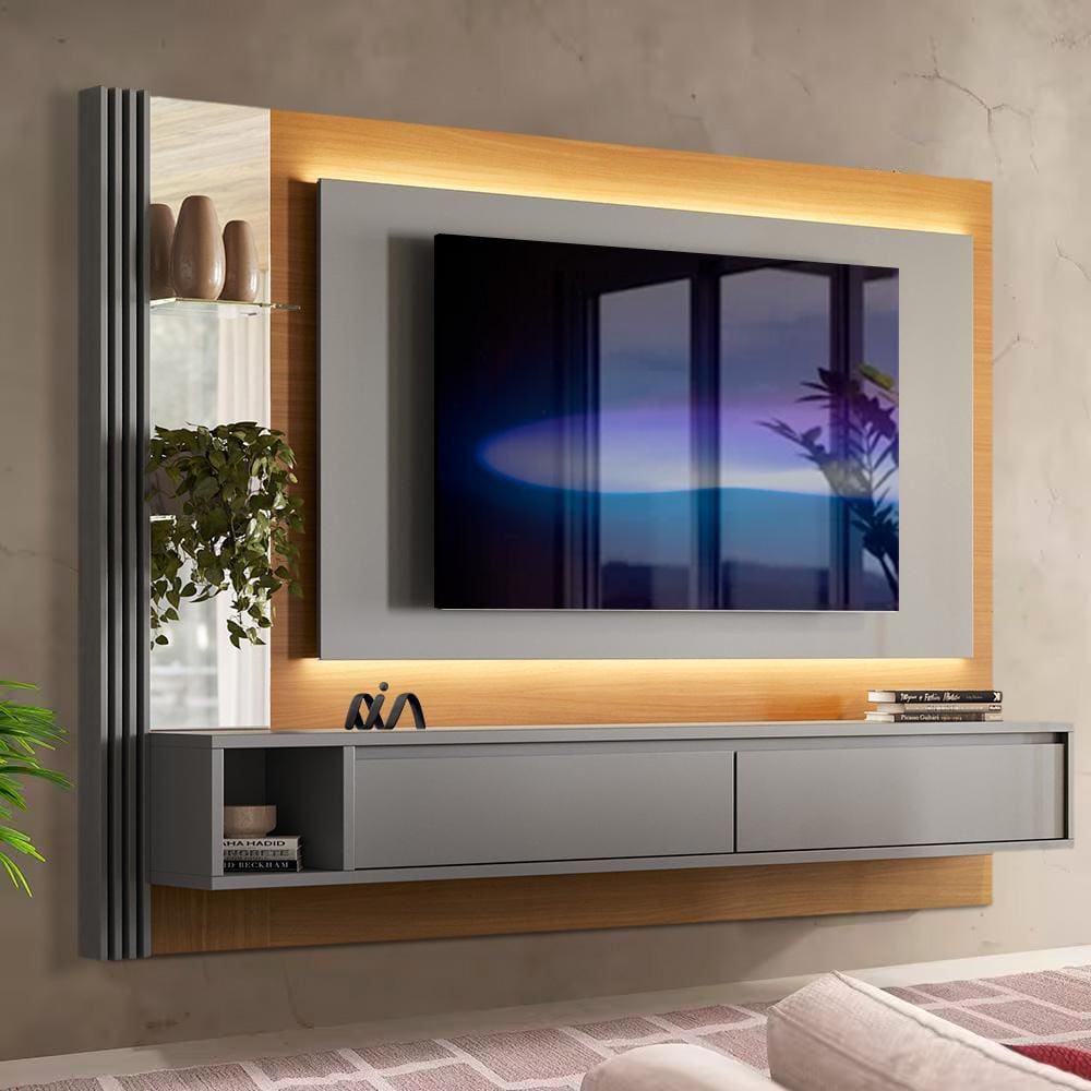 Painel ripado espelho | Casas Bahia